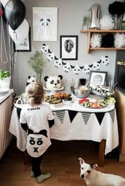 A Gorgeous Last-Minute Panda First Birthday Party - Navigating Parenthood
