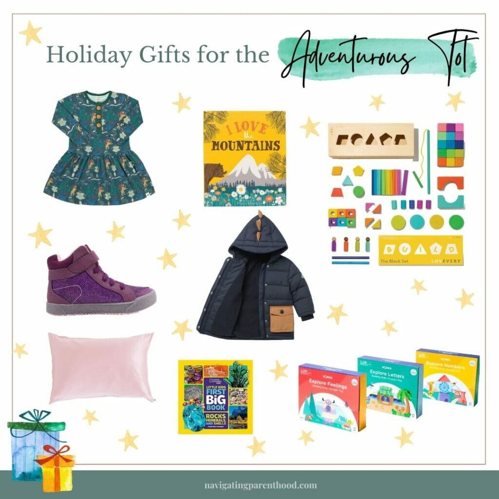 The Adventurous Toddler Holiday Gift Guide - Navigating Parenthood